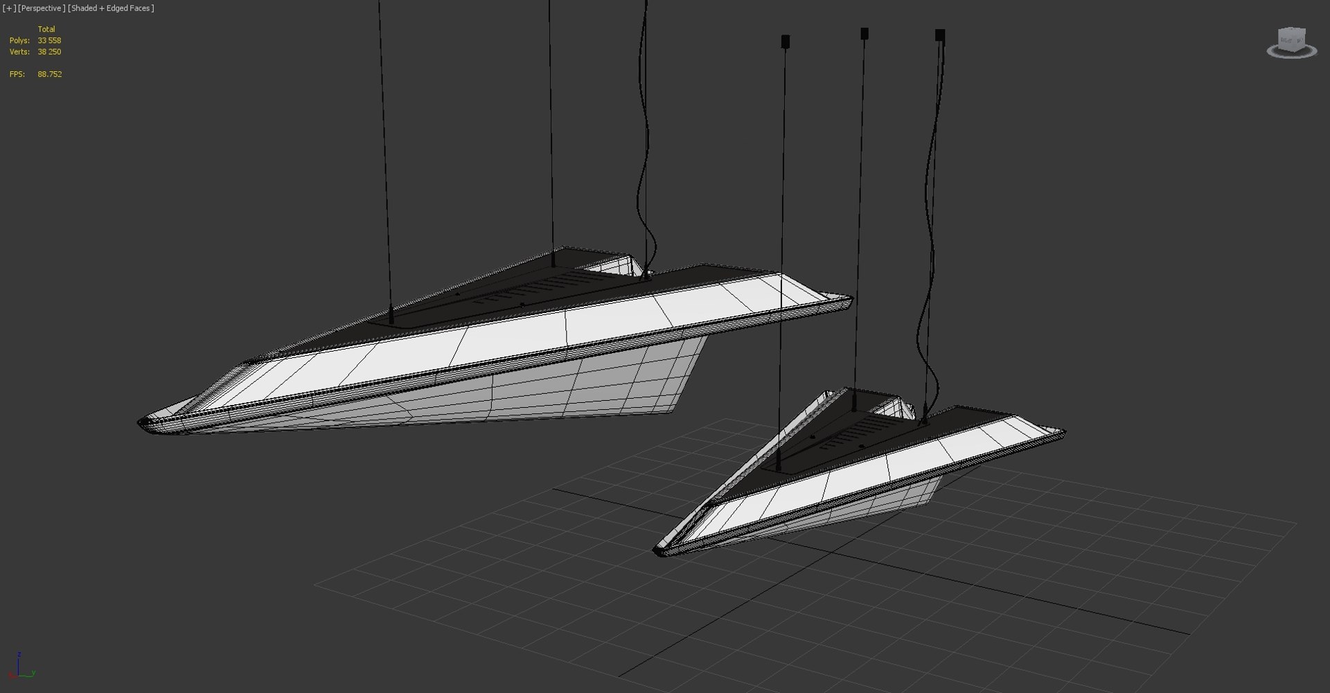 Led Lamp Paper Airplane 3ds Free