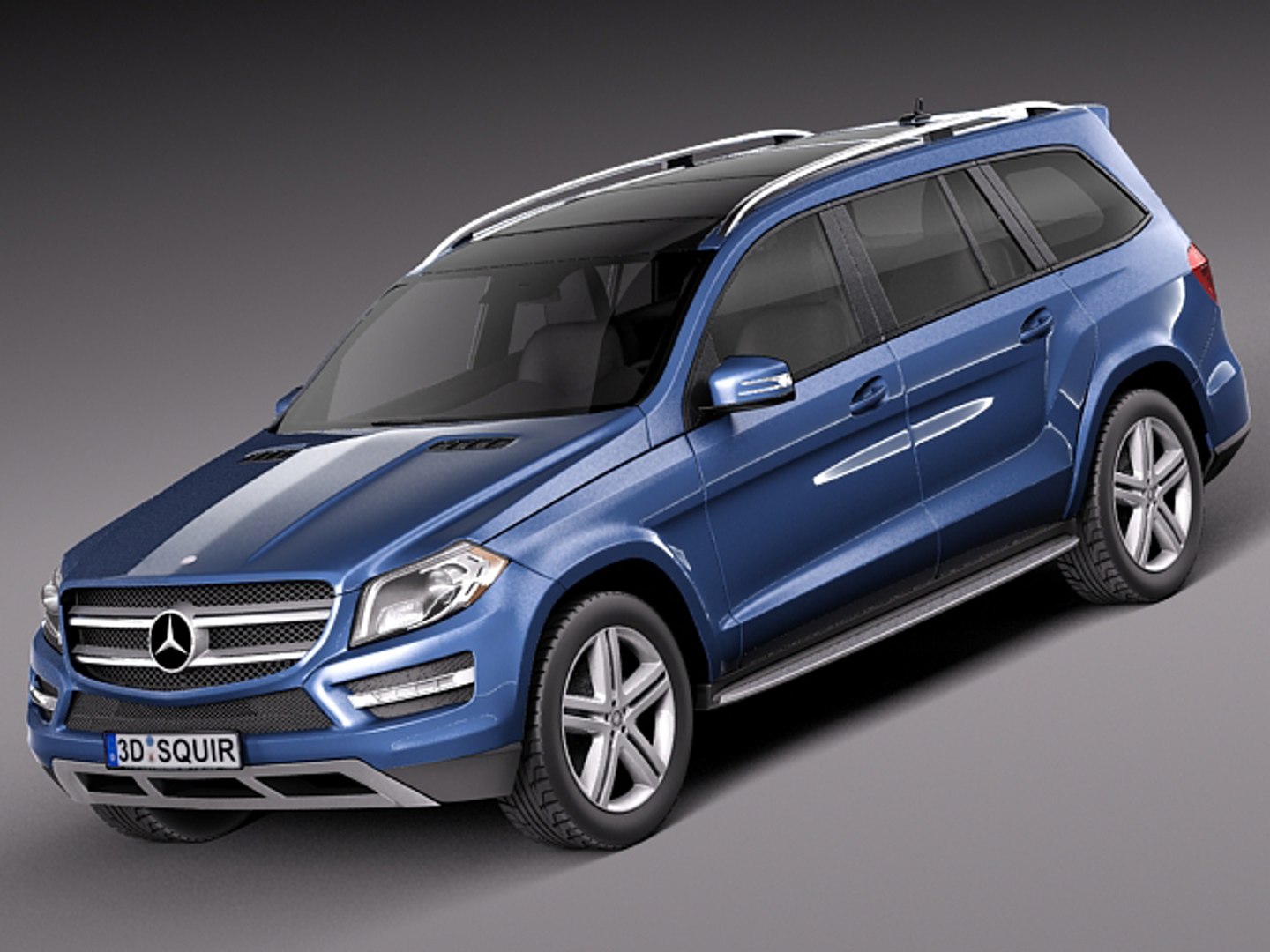 Mercedes Benz Gl 2013 3ds