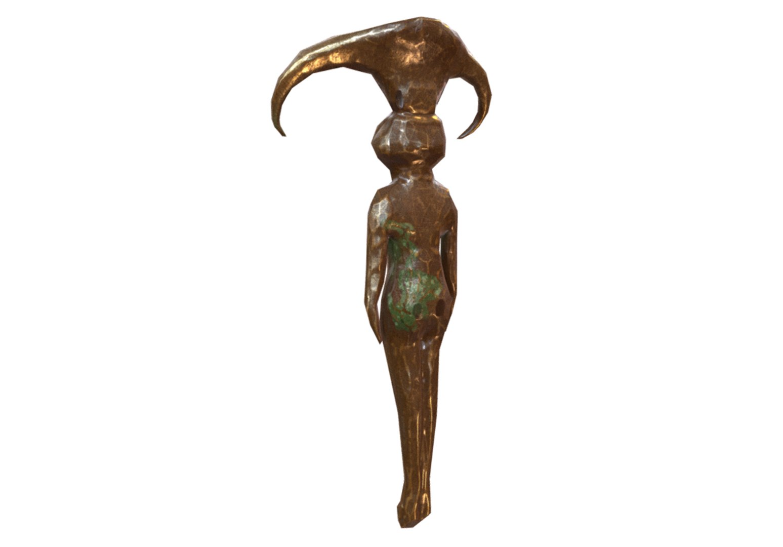 3D anthropomorphic mirror handle - TurboSquid 1231031