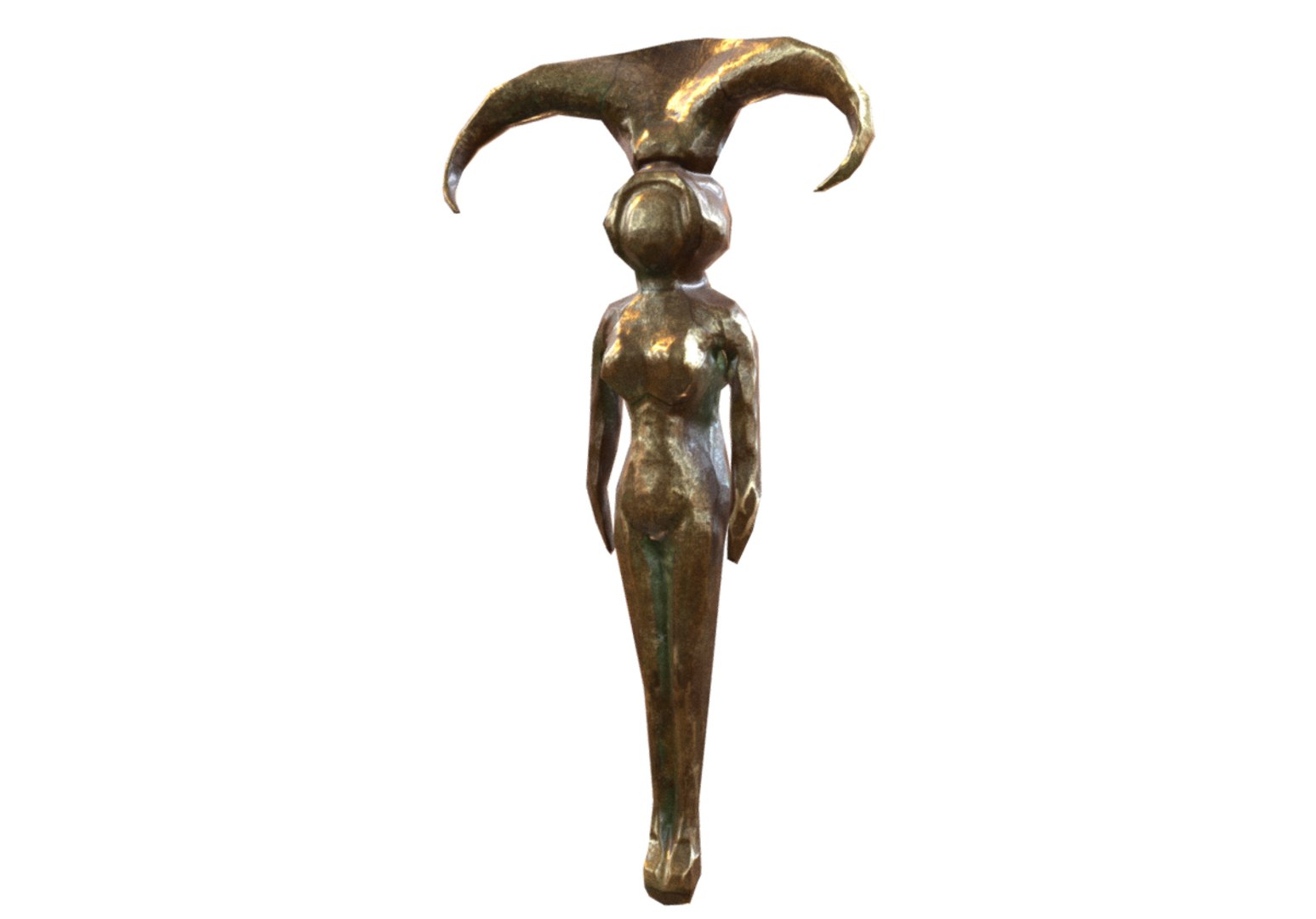 3D anthropomorphic mirror handle - TurboSquid 1231031
