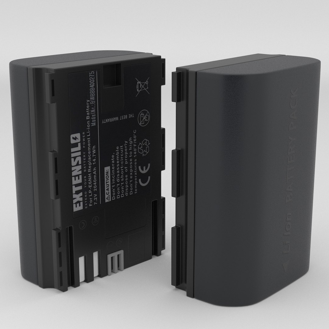 3D Model Li-ion Battery Pack Compatible With Blackmagic Micro Studio ...