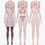 3D Model Clothing Collection 002 - Rig - UE5 - Unity - Blender ...