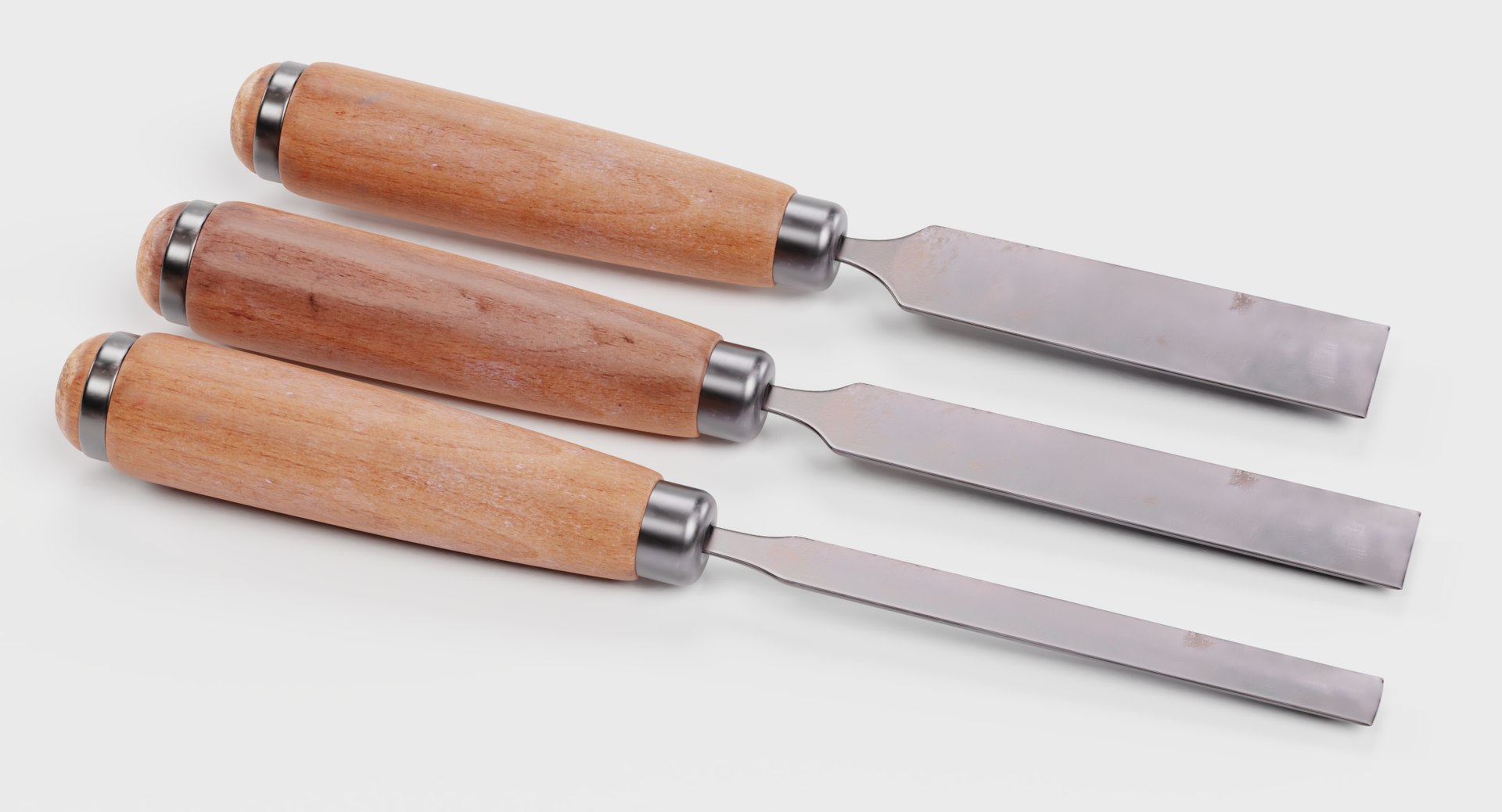 3D model chisels used metalness - TurboSquid 1386080