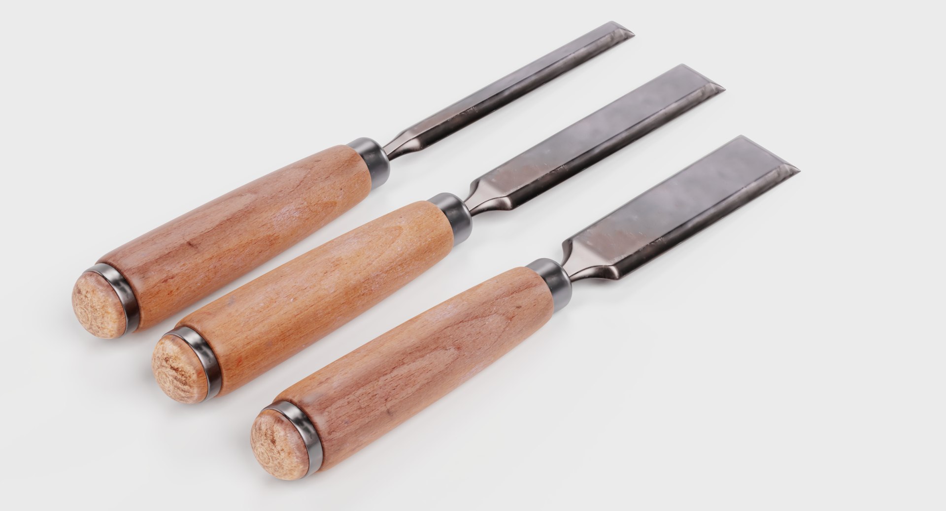3D model chisels used metalness - TurboSquid 1386080