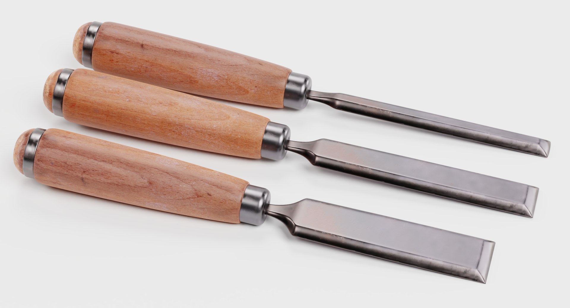 3D model chisels used metalness - TurboSquid 1386080