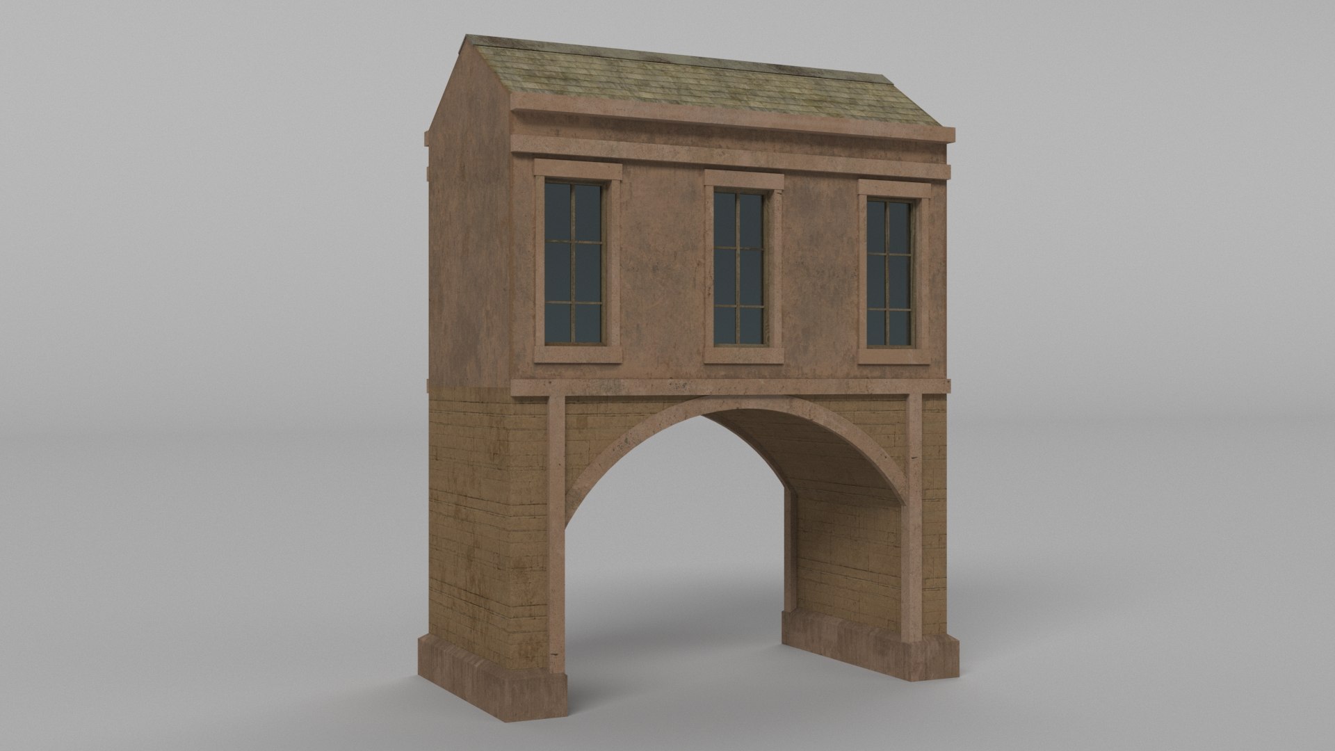 Archway Building 3D - TurboSquid 2140726