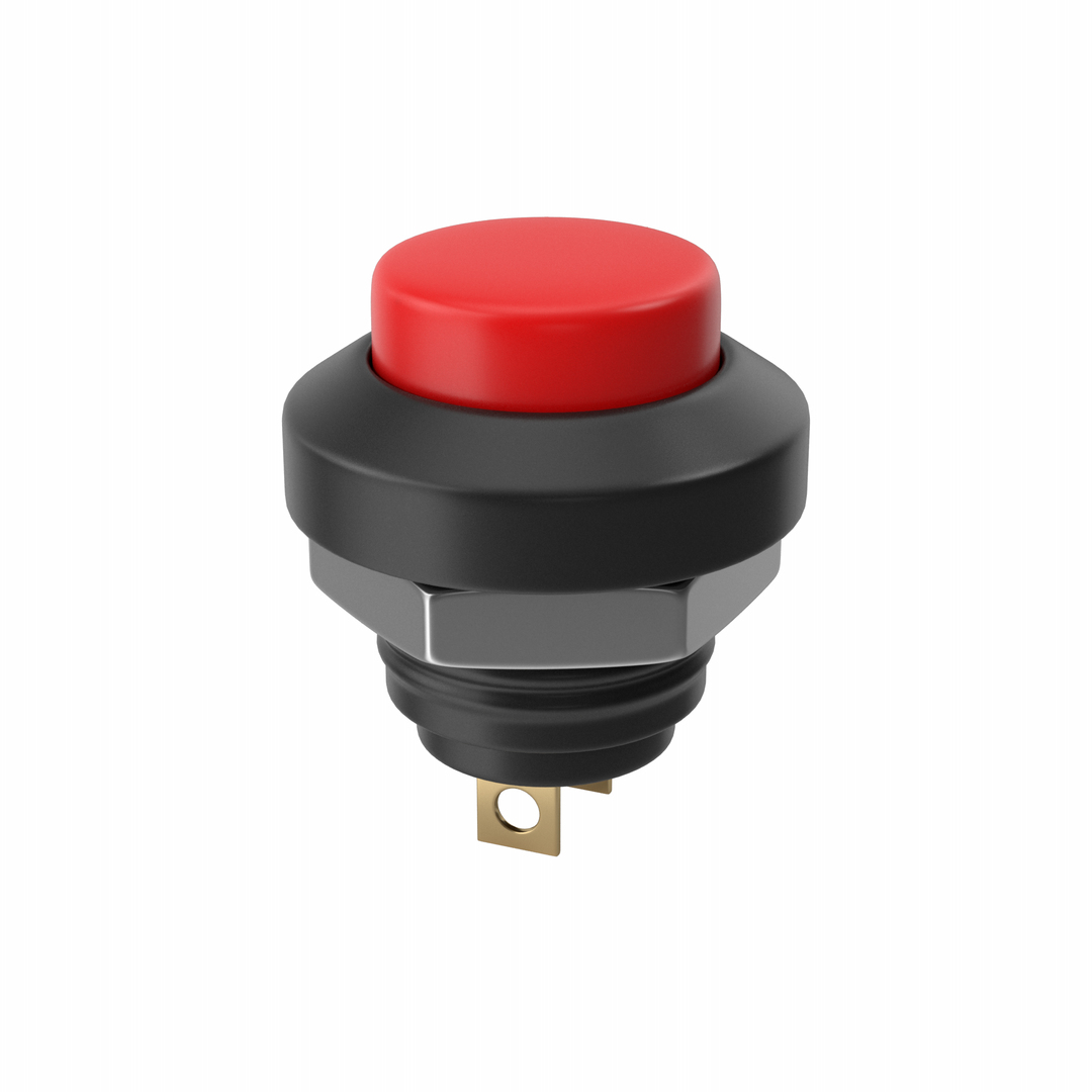 Red Push Button 3D Model - TurboSquid 2162597