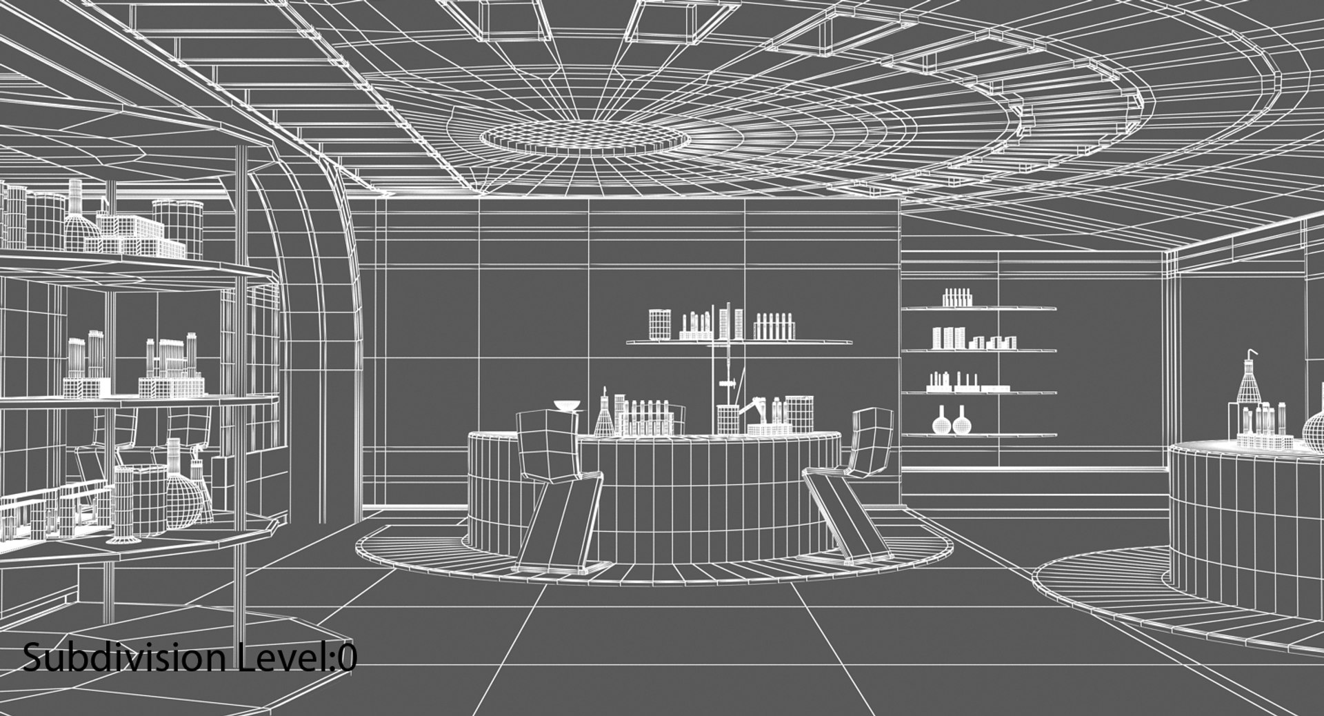 Modern laboratory 3D - TurboSquid 1250980