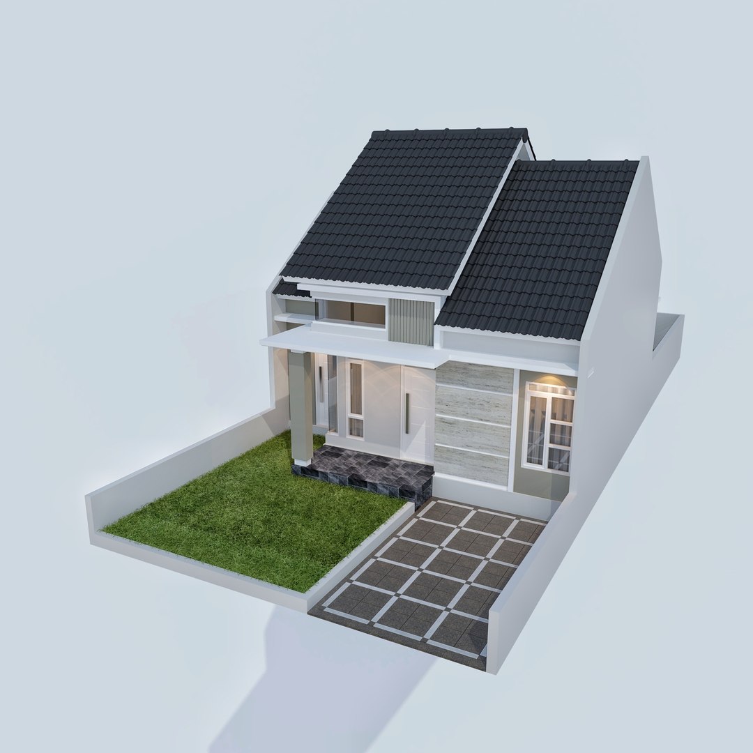 3D Realistic House 002 - TurboSquid 2196374