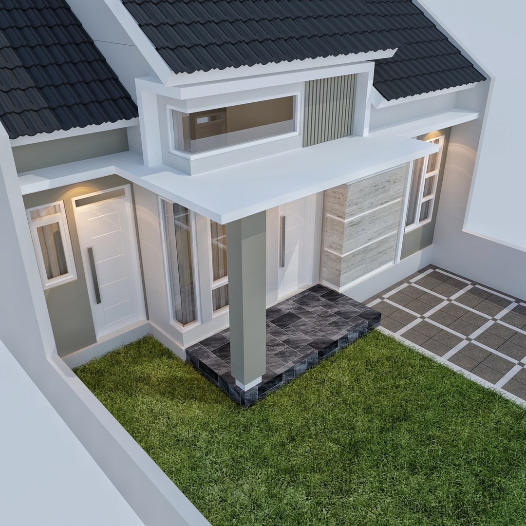 3D Realistic House 002 - TurboSquid 2196374