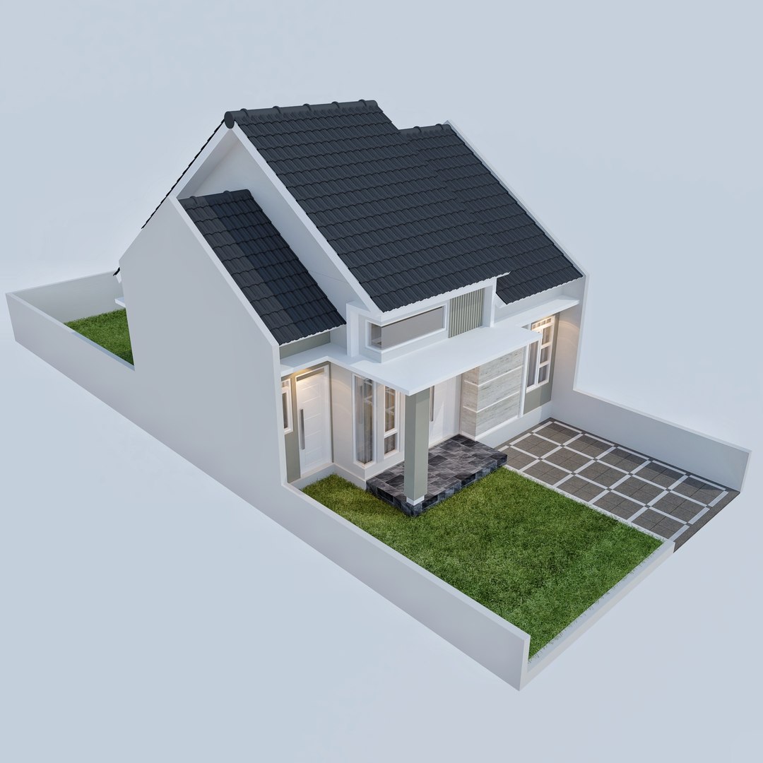 3D Realistic House 002 - TurboSquid 2196374