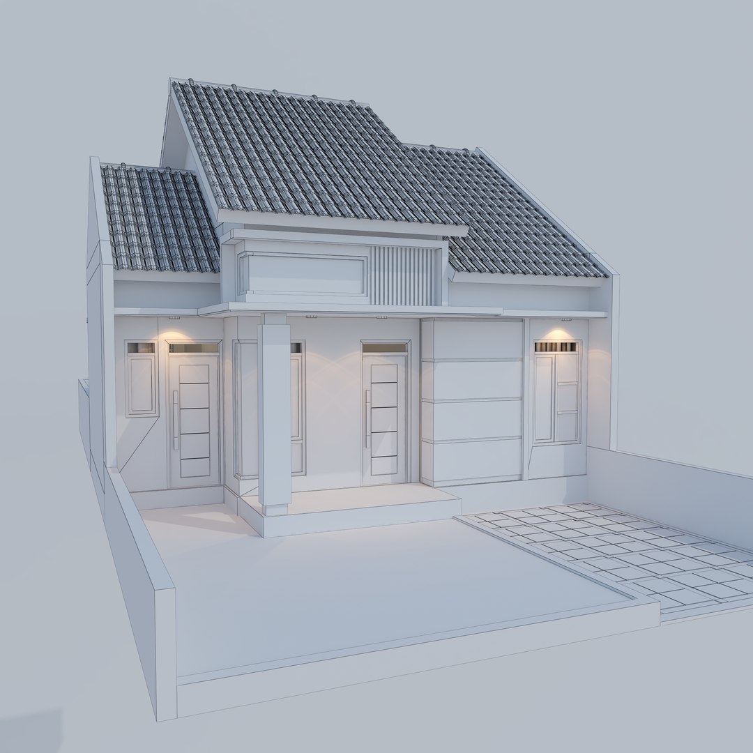 3D Realistic House 002 - TurboSquid 2196374