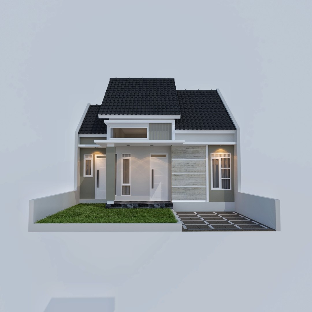 3D Realistic House 002 - TurboSquid 2196374