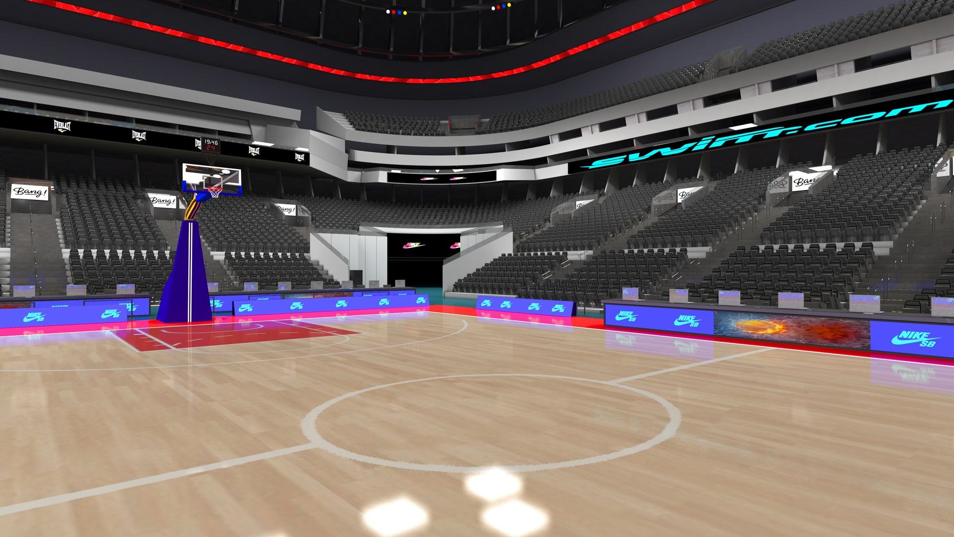 Basketball Arena 3D model - TurboSquid 1734210