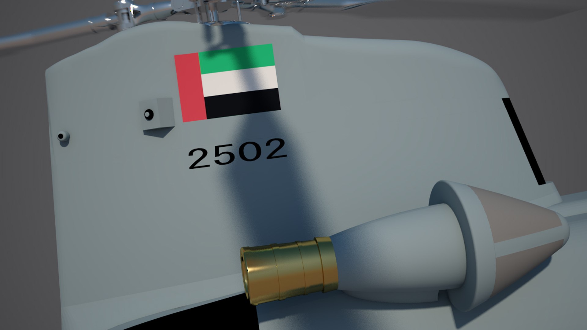 3D Uae Air Force Chinook - TurboSquid 1450542