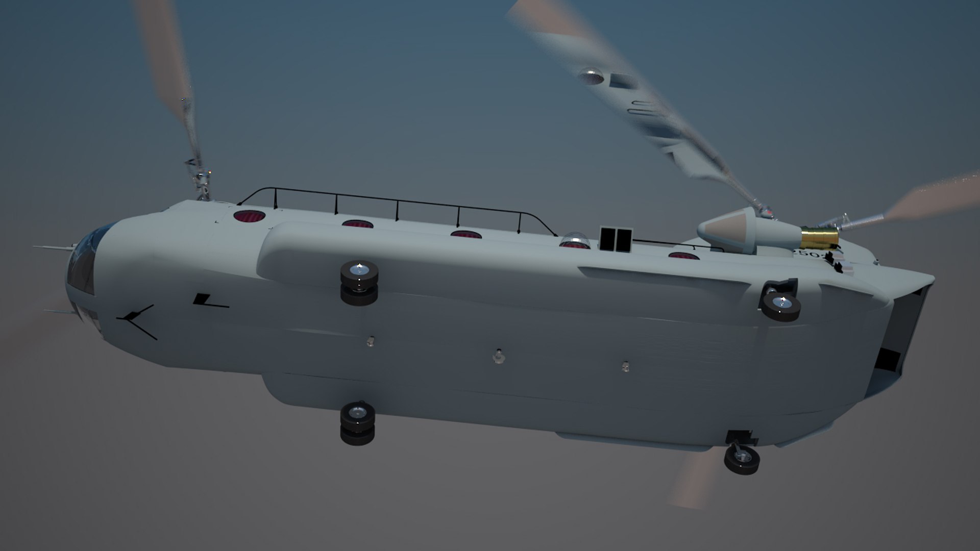 3D Uae Air Force Chinook - TurboSquid 1450542