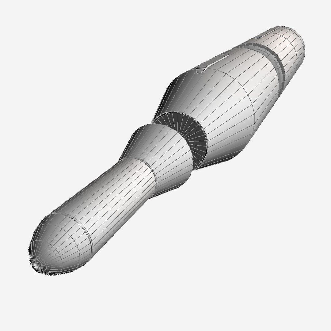 Ugm-27 Navy Missile Polaris 3d Model