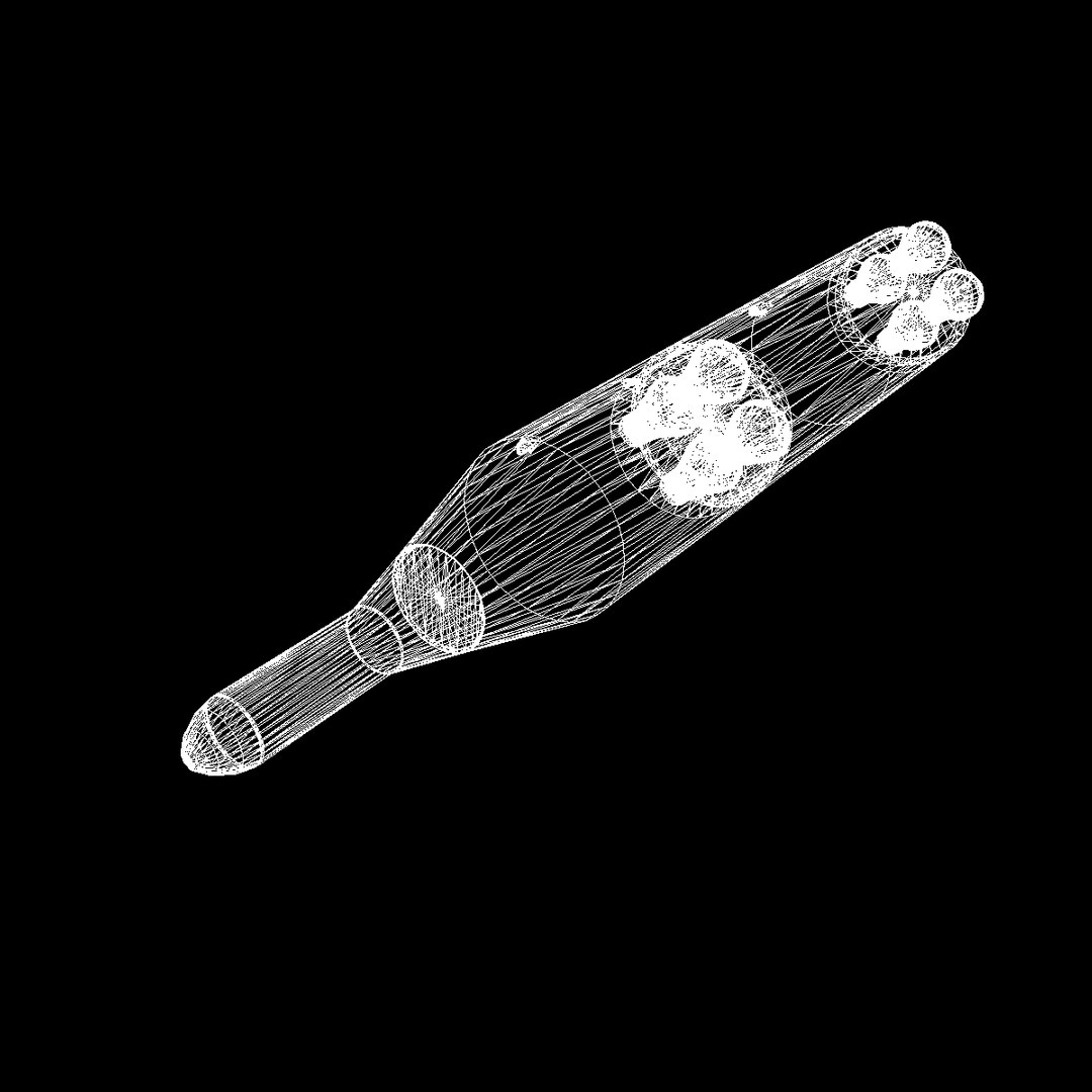 Ugm-27 Navy Missile Polaris 3d Model
