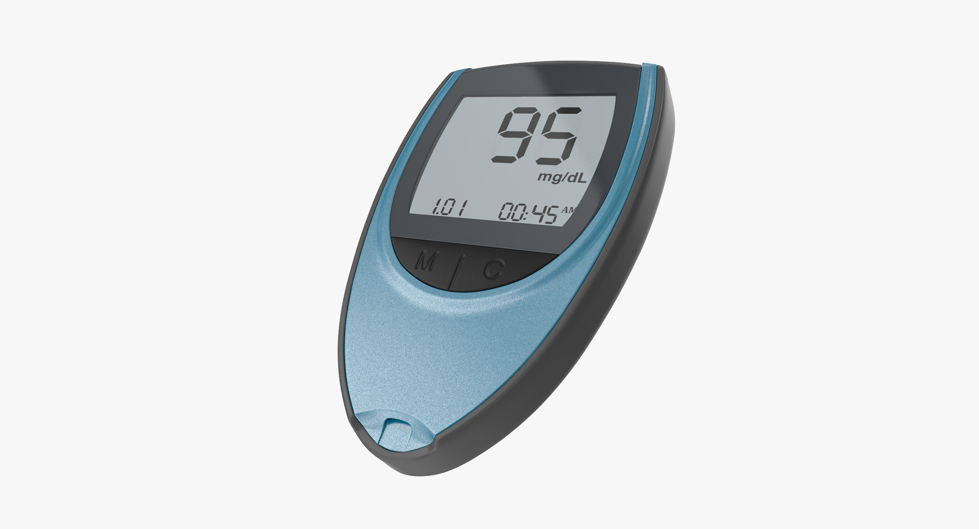 3D Blood Glucose Monitoring - TurboSquid 1275068