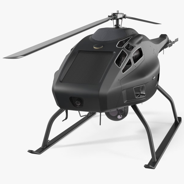 UMS Skeldar V200 UAV Helicopter Rigged 3D model - TurboSquid 1878459