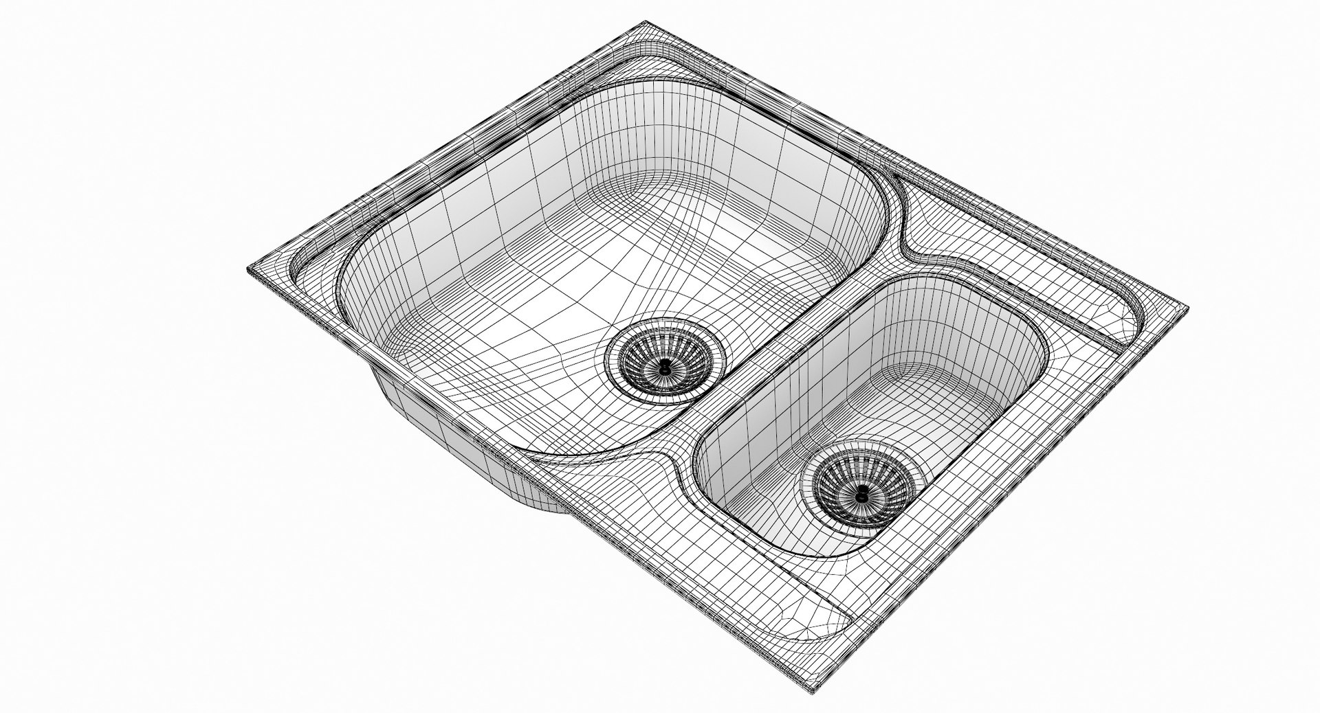 Sink blancotipo 6 3D model - TurboSquid 1170732