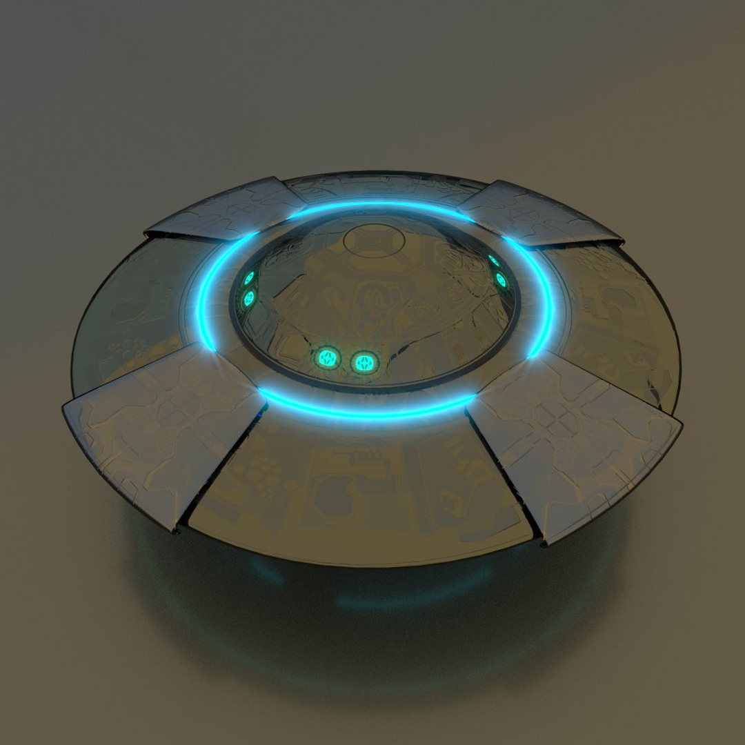 Ufo 3d Blend