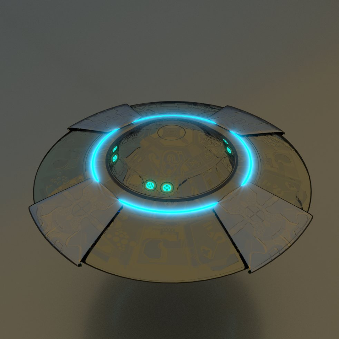 Ufo 3d Blend