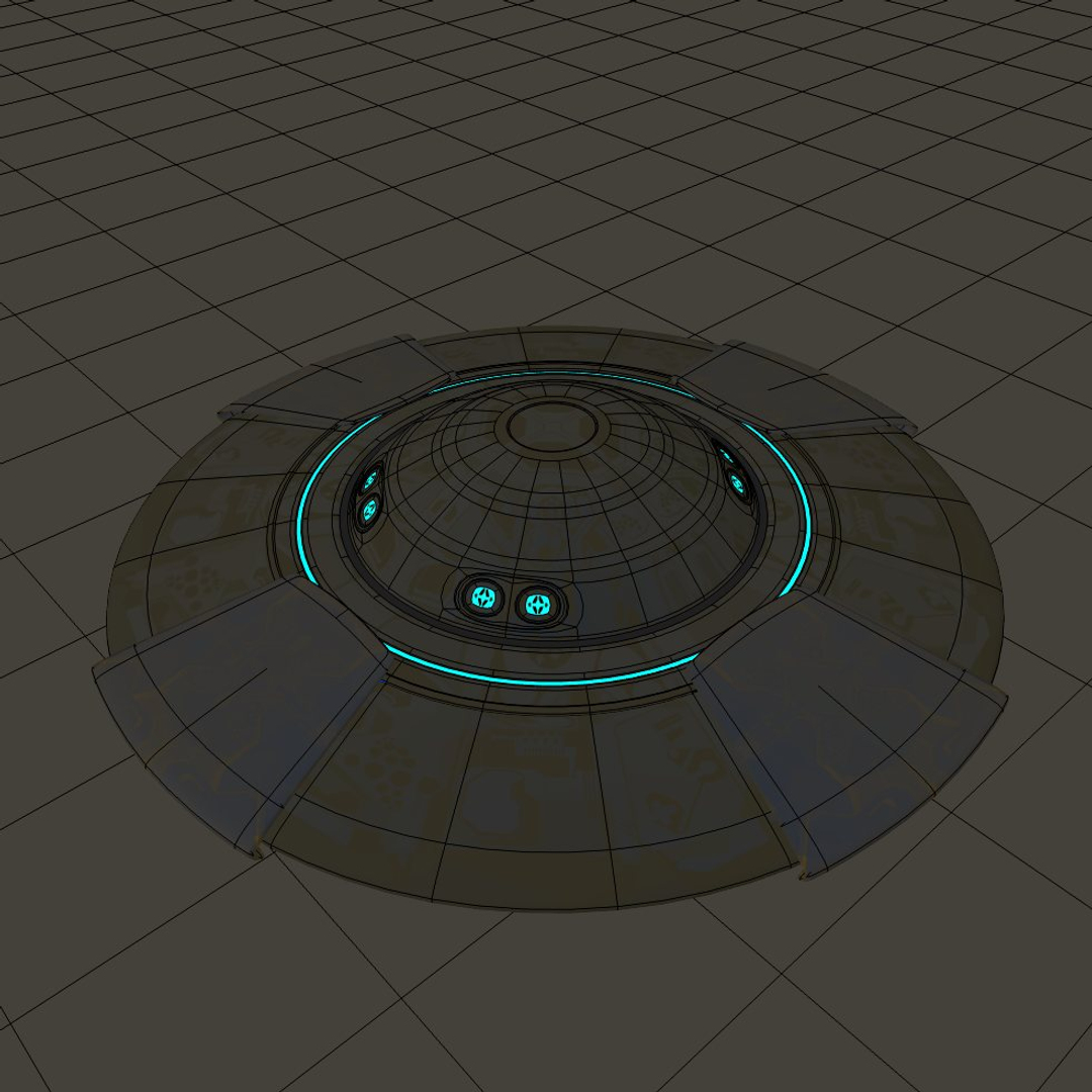 Ufo 3d Blend