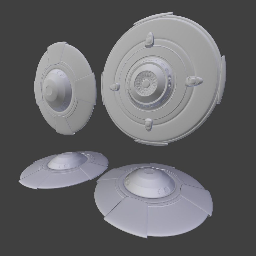 Ufo 3d Blend