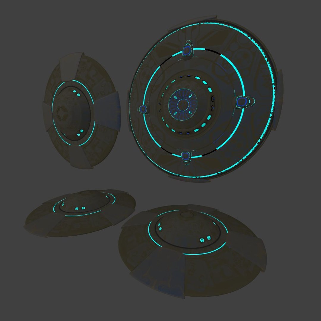 Ufo 3d Blend