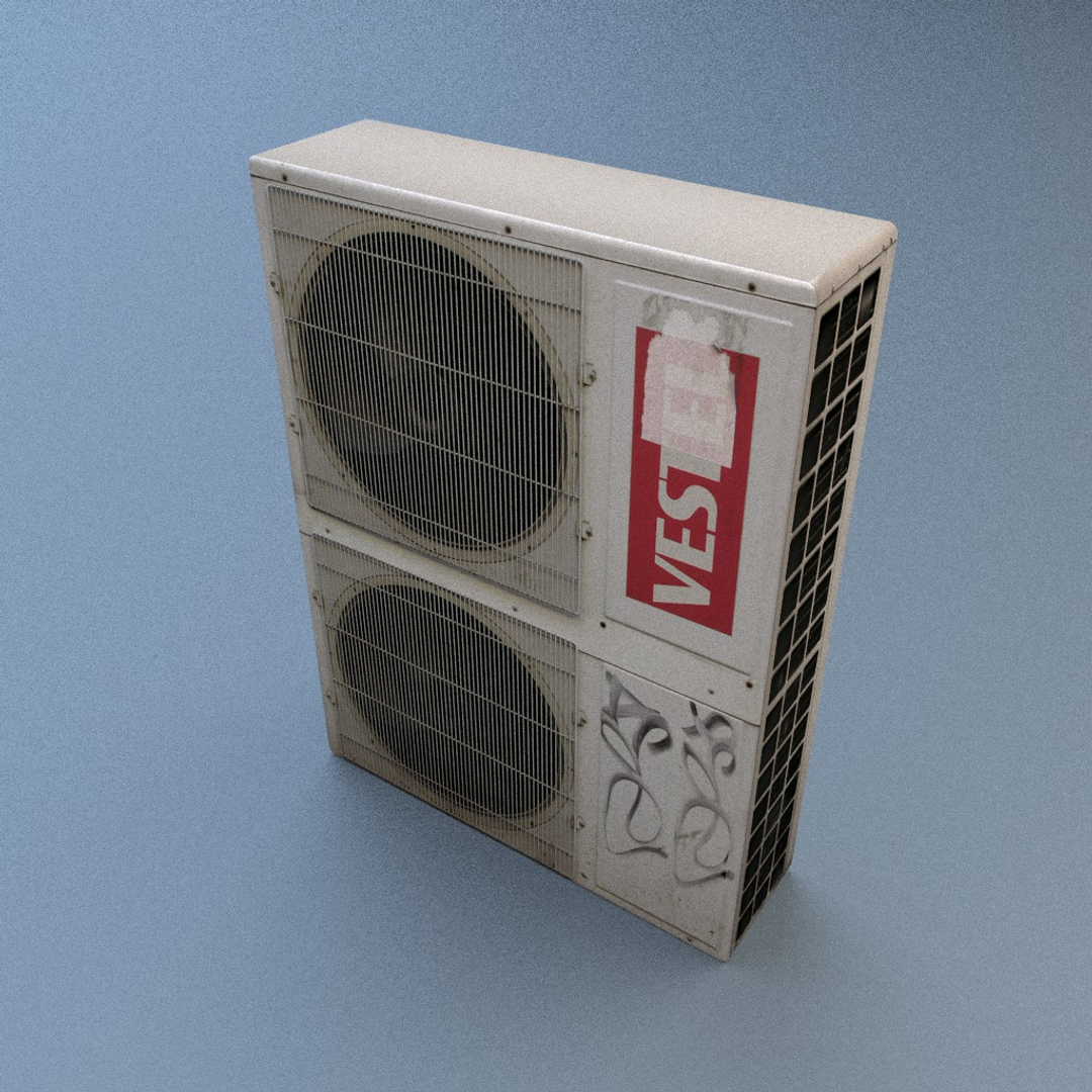 Ac Unit 3d Obj