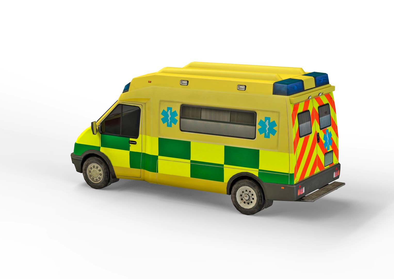3D Medical Car Model - TurboSquid 1403731