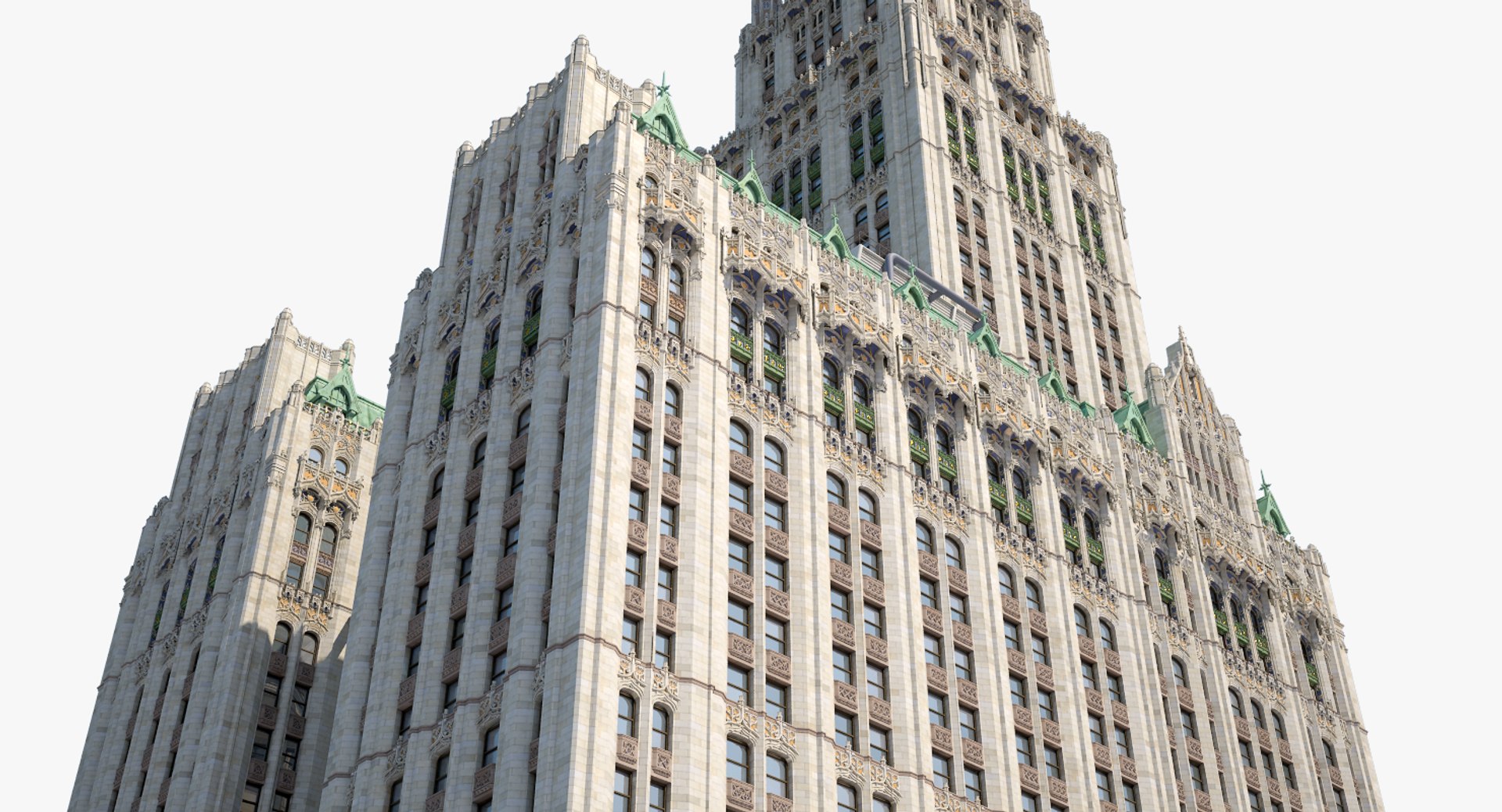 Realistic Woolworth Building Model - TurboSquid 1242300
