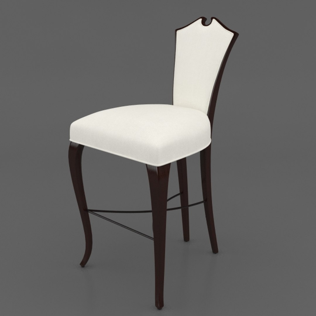 3d Model Christopher Guy Arch Stool