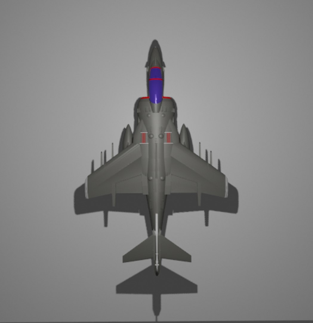 Av-8b Harrier 3D Model - TurboSquid 1580159