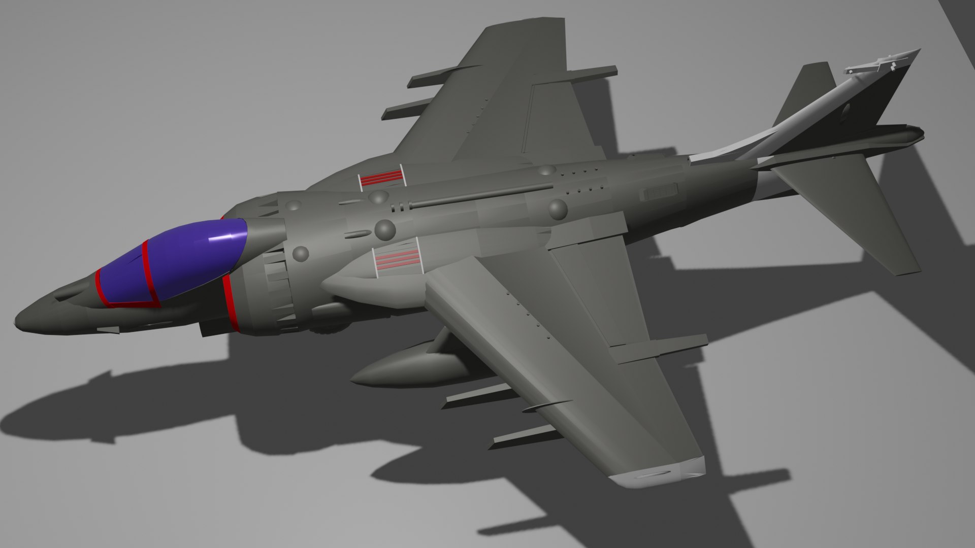 Av-8b Harrier 3D Model - TurboSquid 1580159