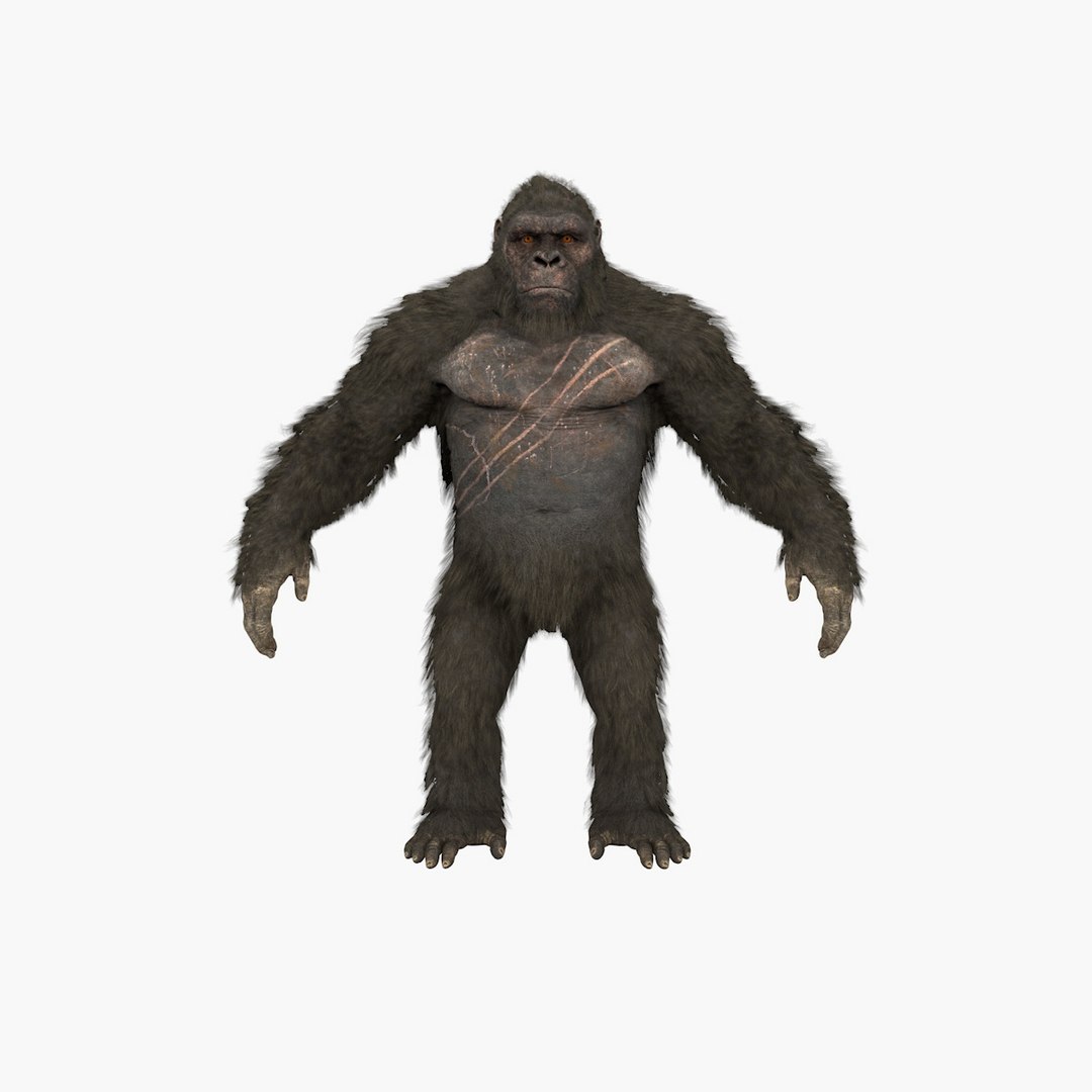 King Kong 3D model - TurboSquid 2068383