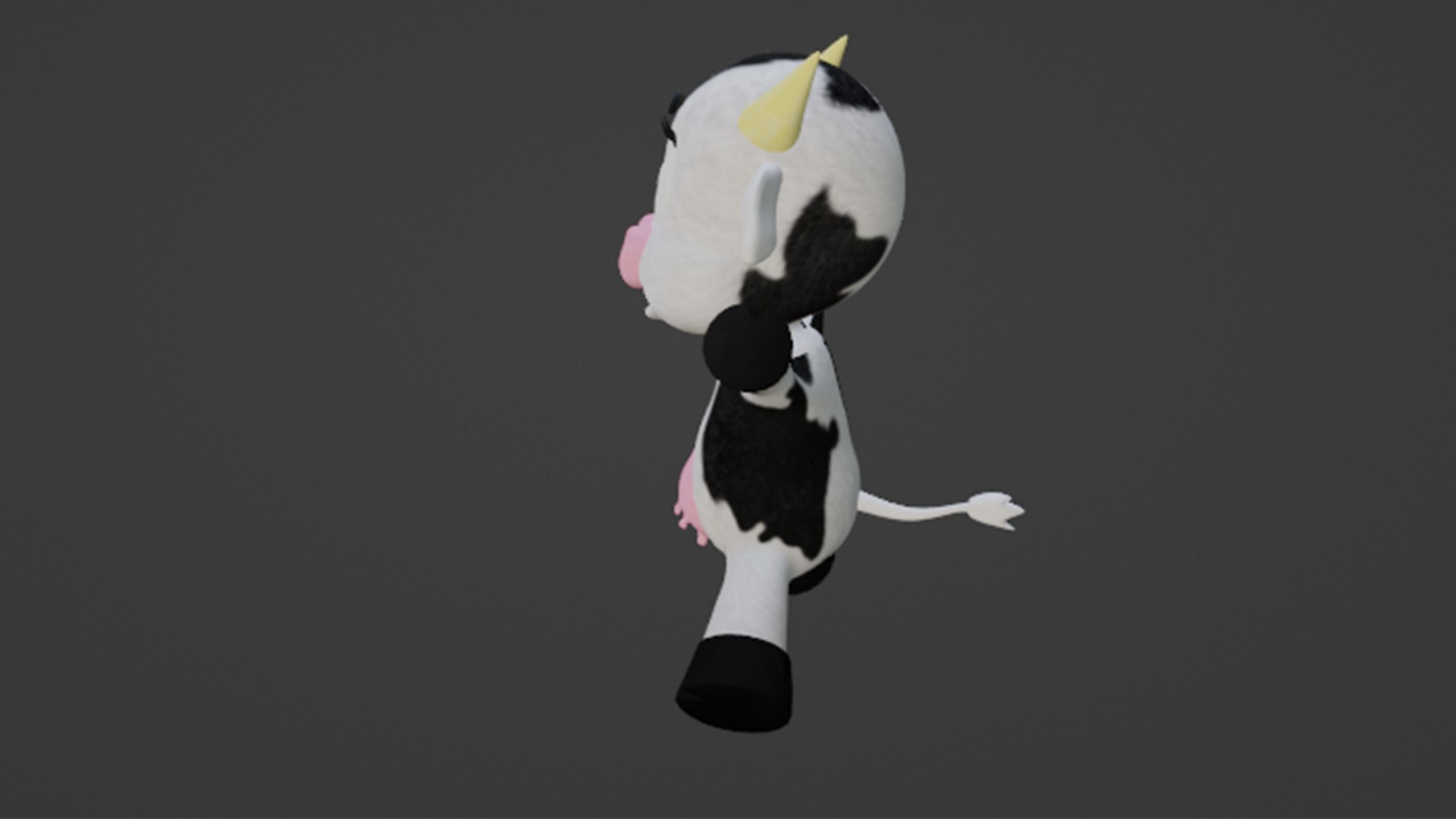3D Cow Model - TurboSquid 2046291