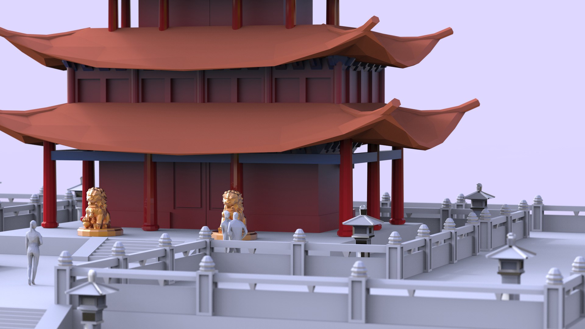 3D buddhist temple - TurboSquid 1462967