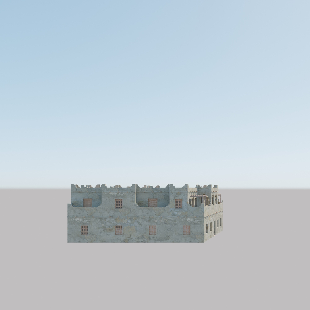 3D MIDDLE EAST HOUSE -L83747551 - TurboSquid 1760430