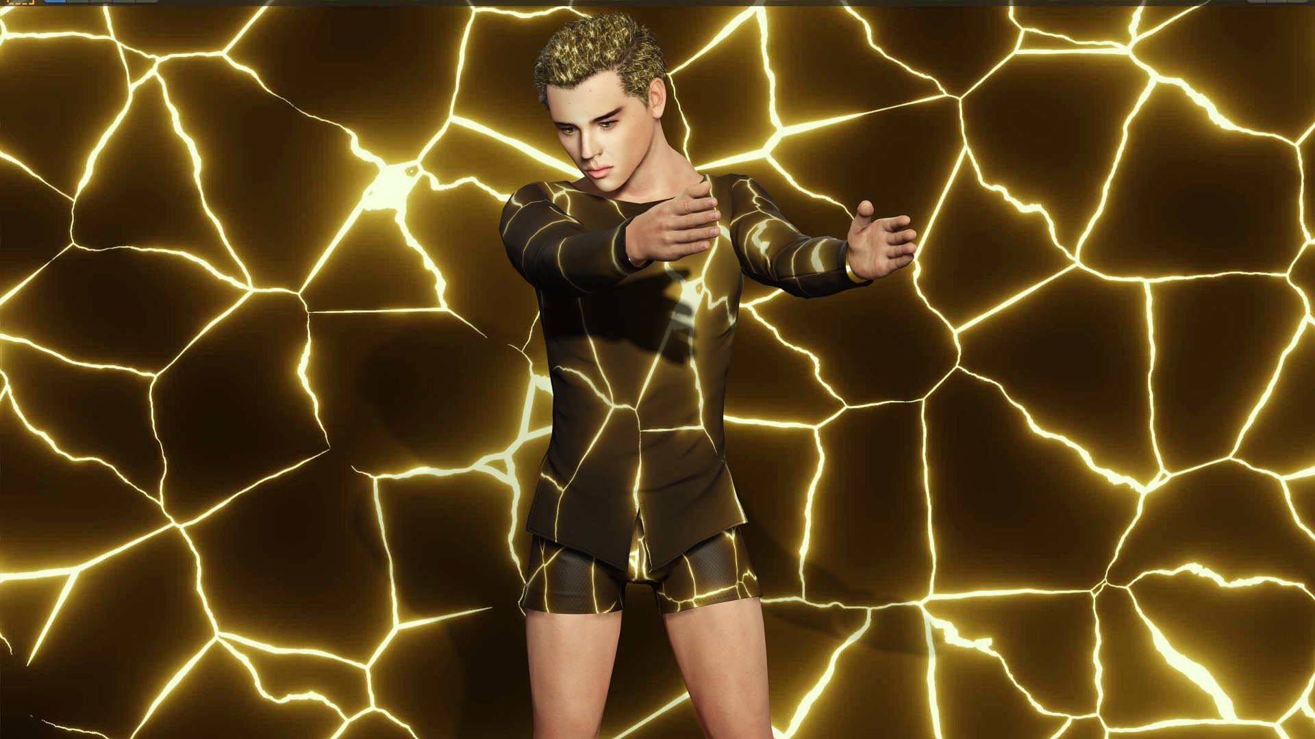 Flash Hero-fully Rigged Character 3D Model - TurboSquid 2261089