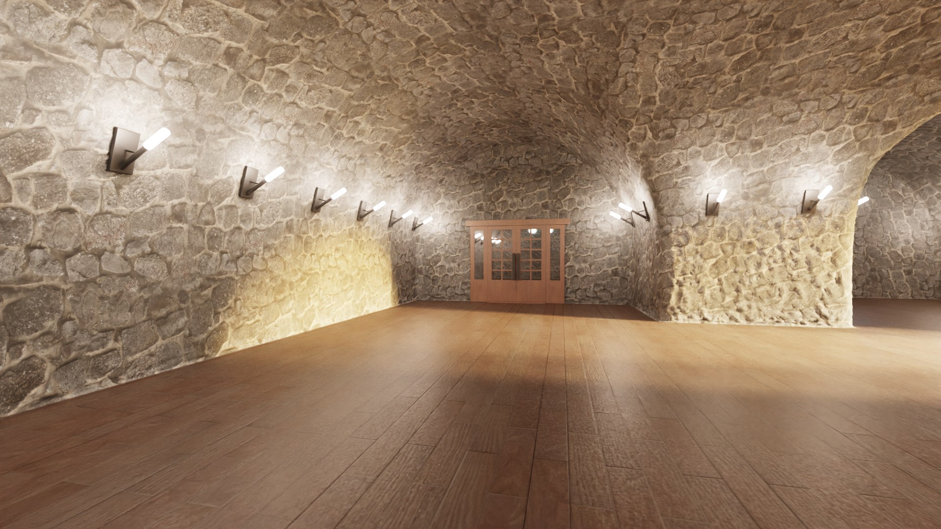 3D Cellar Interior 3 - TurboSquid 1972271