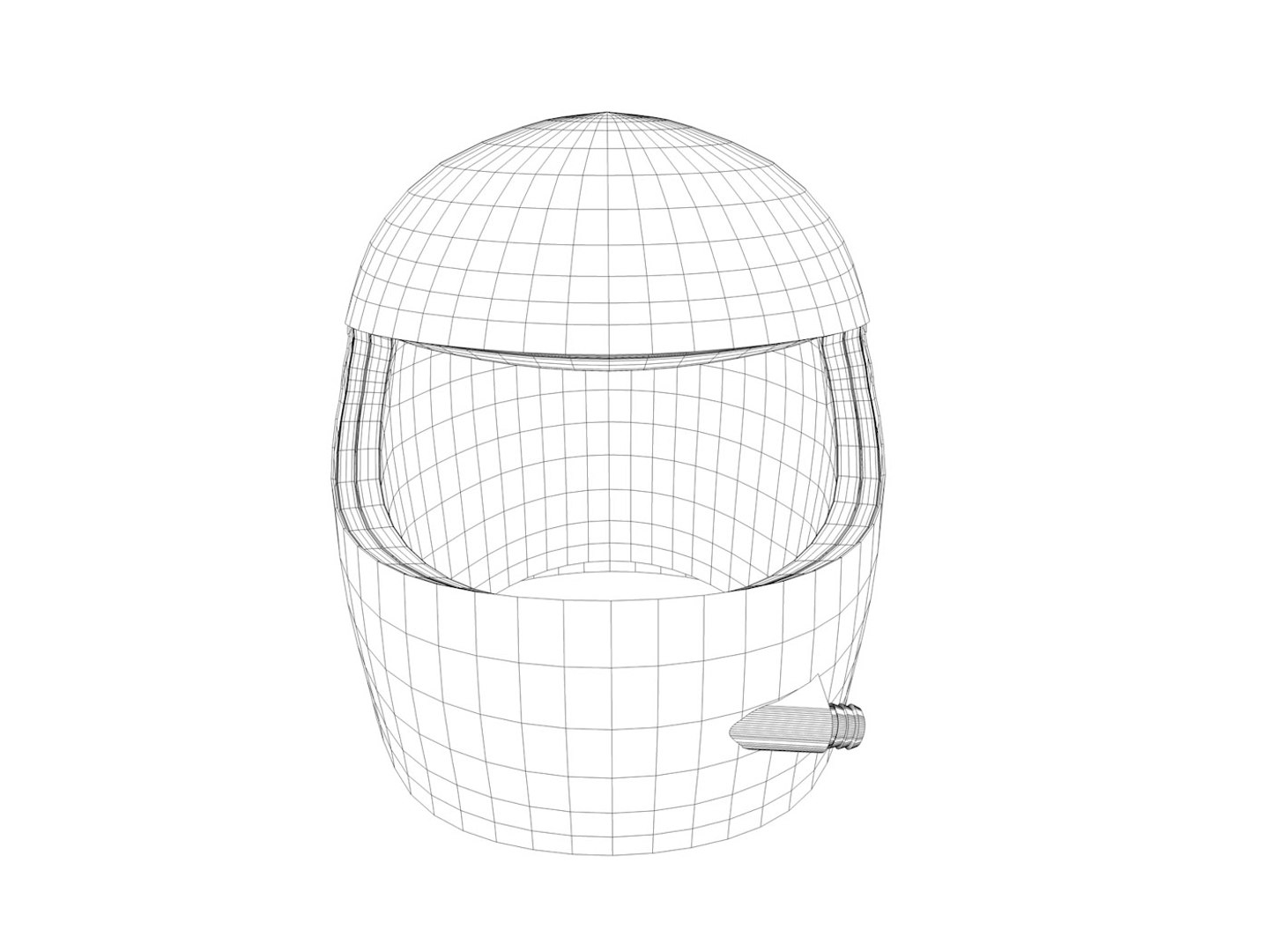 Racing Helmet 3d Model