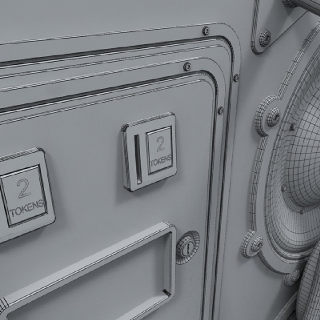 3d Arcade Guitar Model