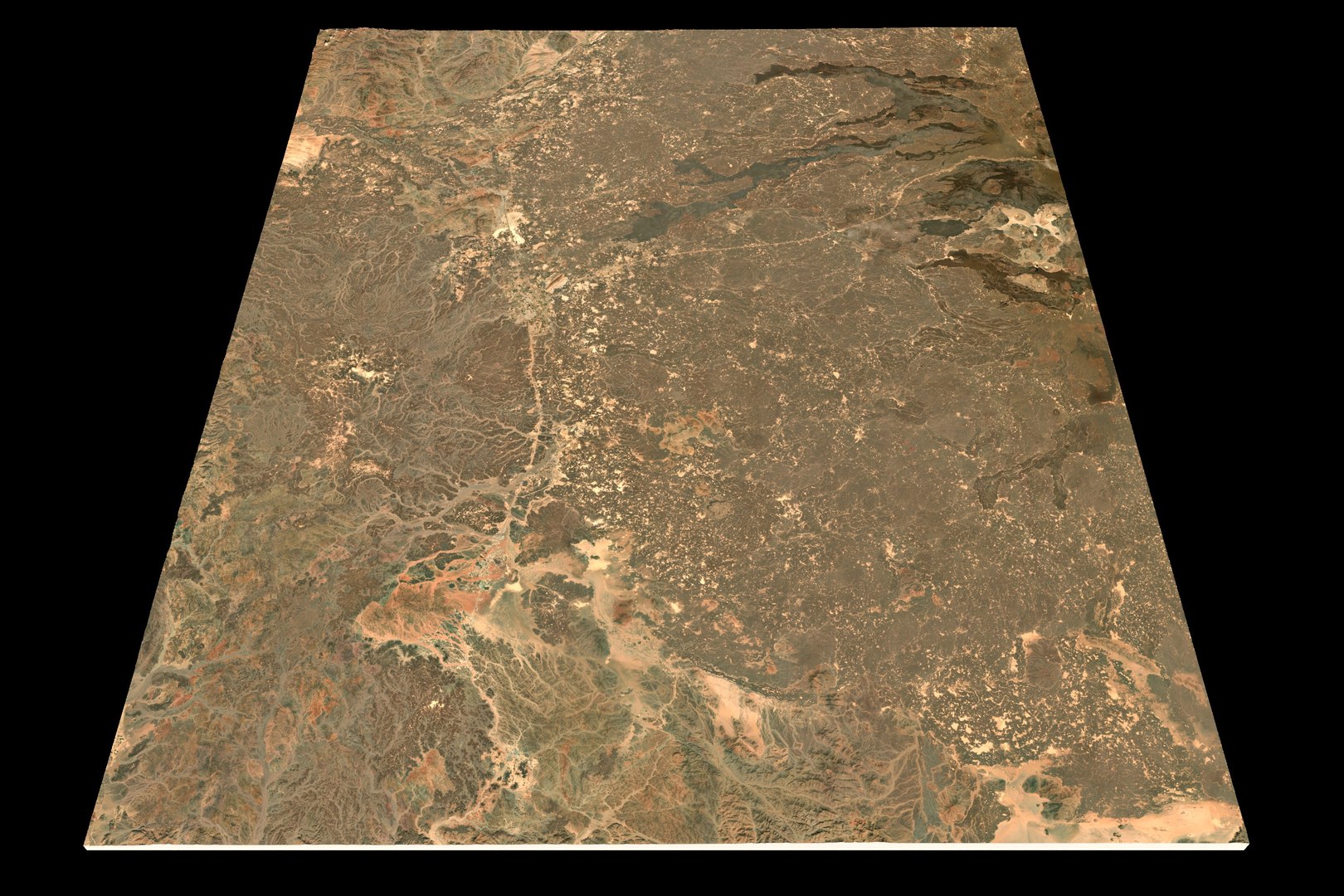3D NEOM city n25 e39 topography Saudi Arabia model - TurboSquid 1791462