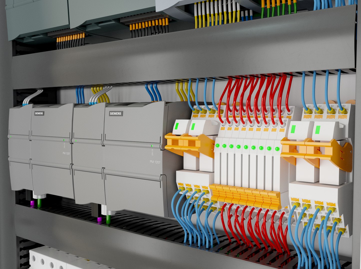 Electric Control Panel 3D Model - TurboSquid 2074617