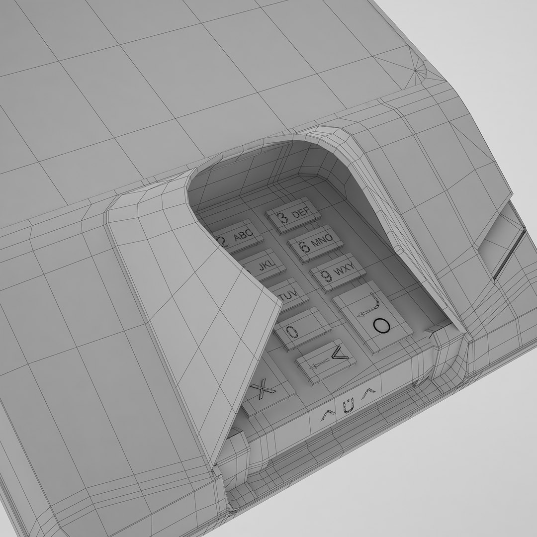 3D Credit Card Terminal - TurboSquid 1308909