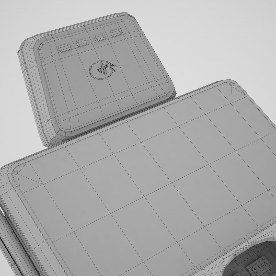 3D credit card terminal - TurboSquid 1308909