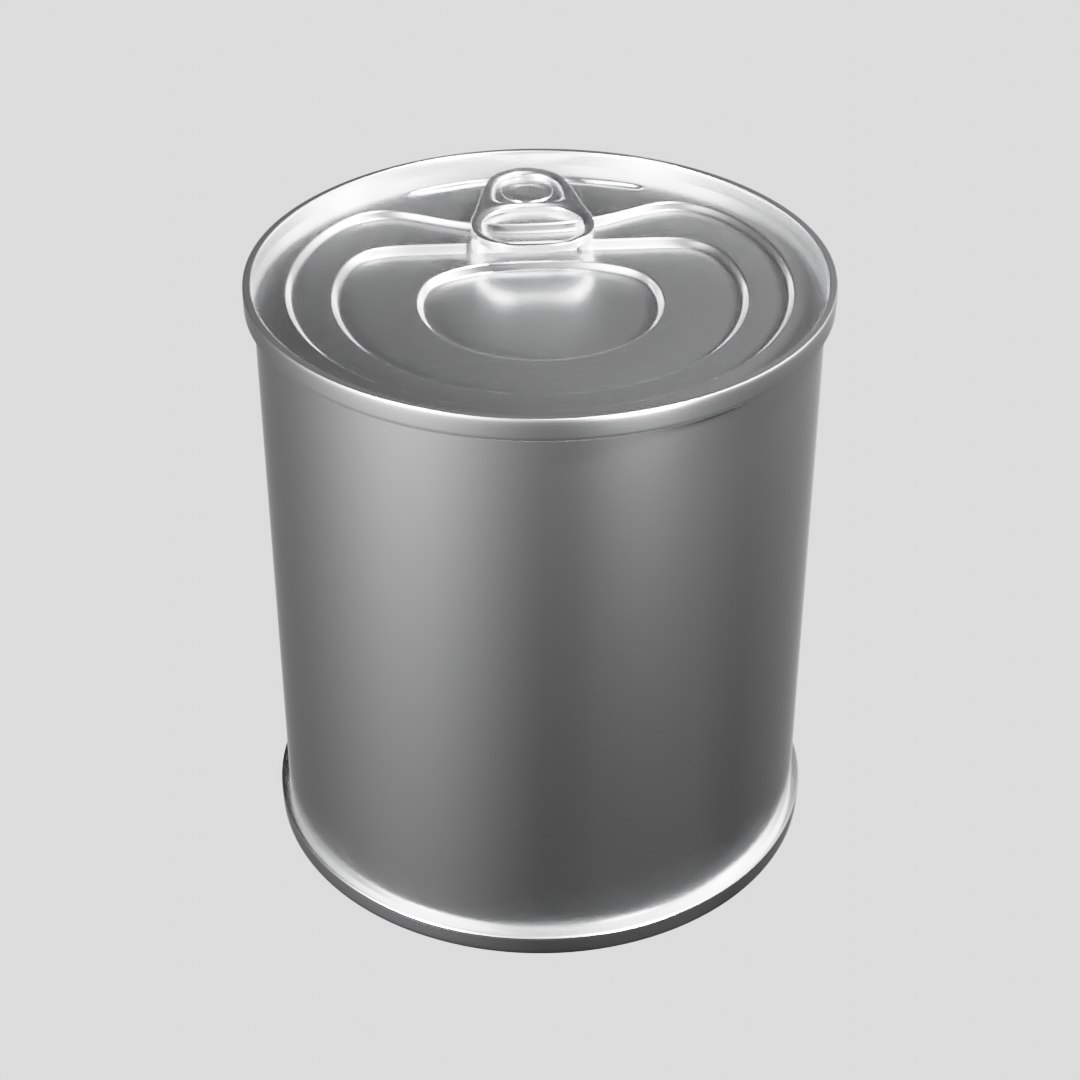 Realistic tin 3D - TurboSquid 1616768