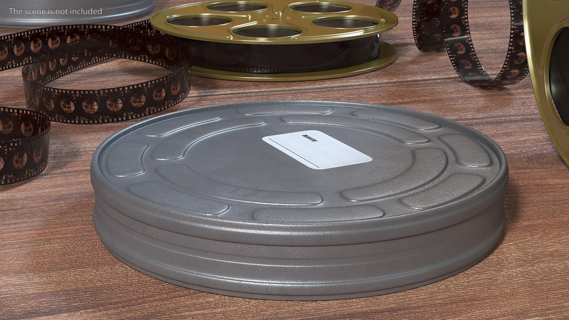 Vintage Movie Film Canister 3D Model - TurboSquid 2135061